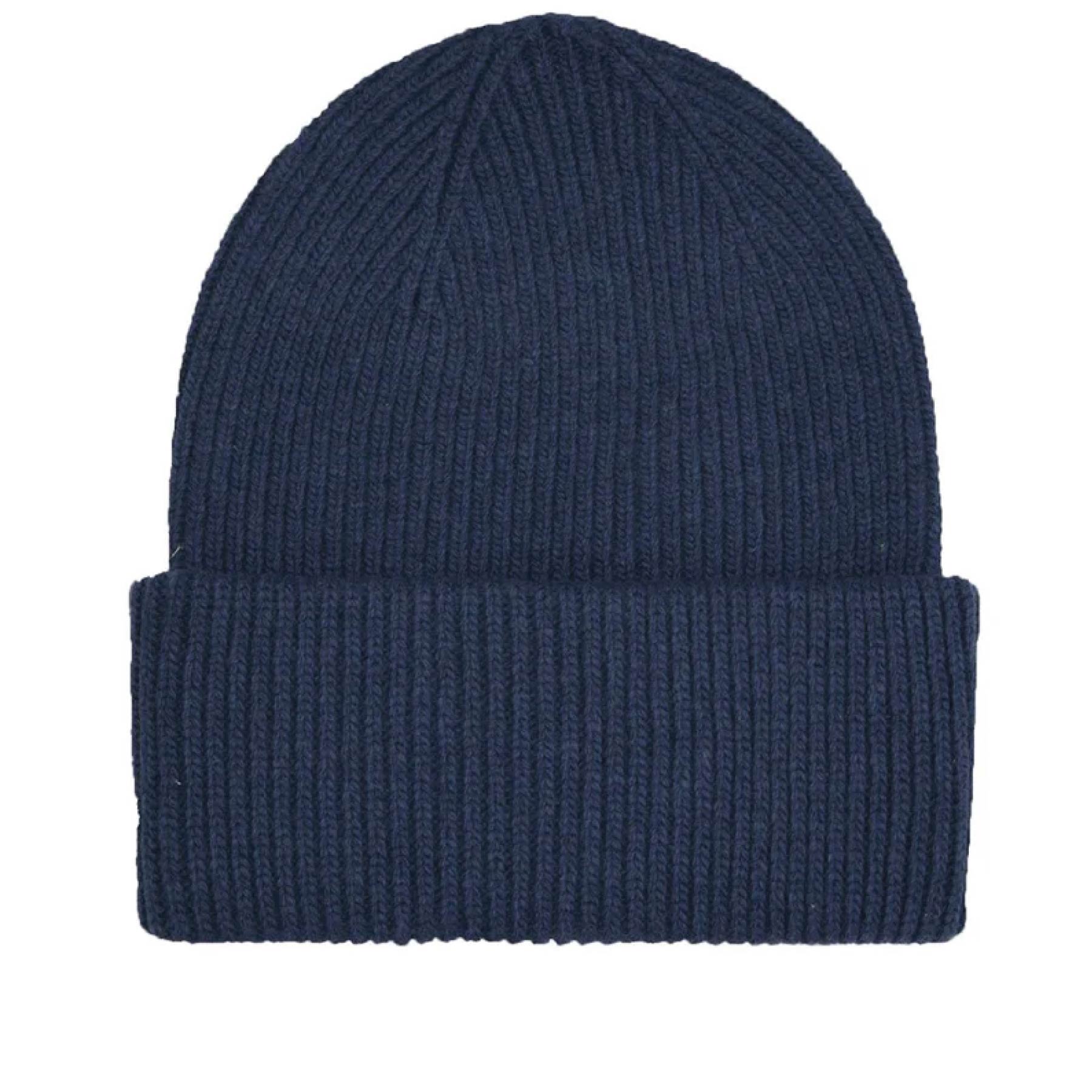 Colorful Standard Merino Wool Hat Navy Blue - SKOBAREN