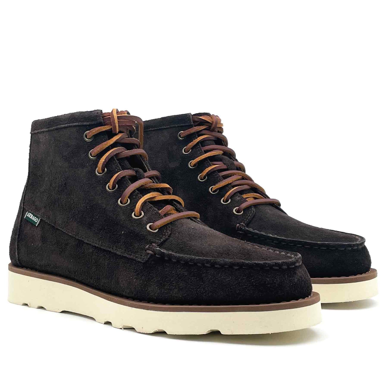 Sebago Tala Mid Oiled Suede Dark Brown - SKOBAREN