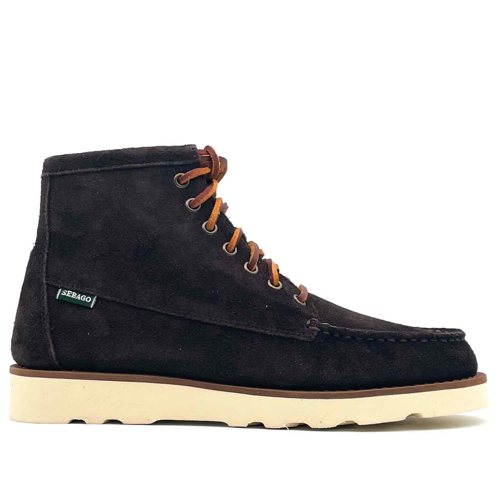 Sebago Tala Mid Oiled Suede Dark Brown - SKOBAREN